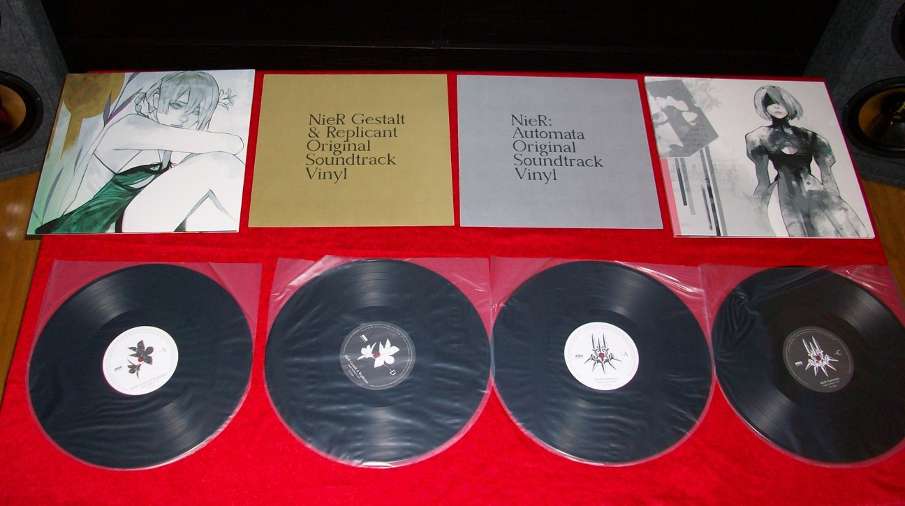 Nier and Automata Vinyl box set