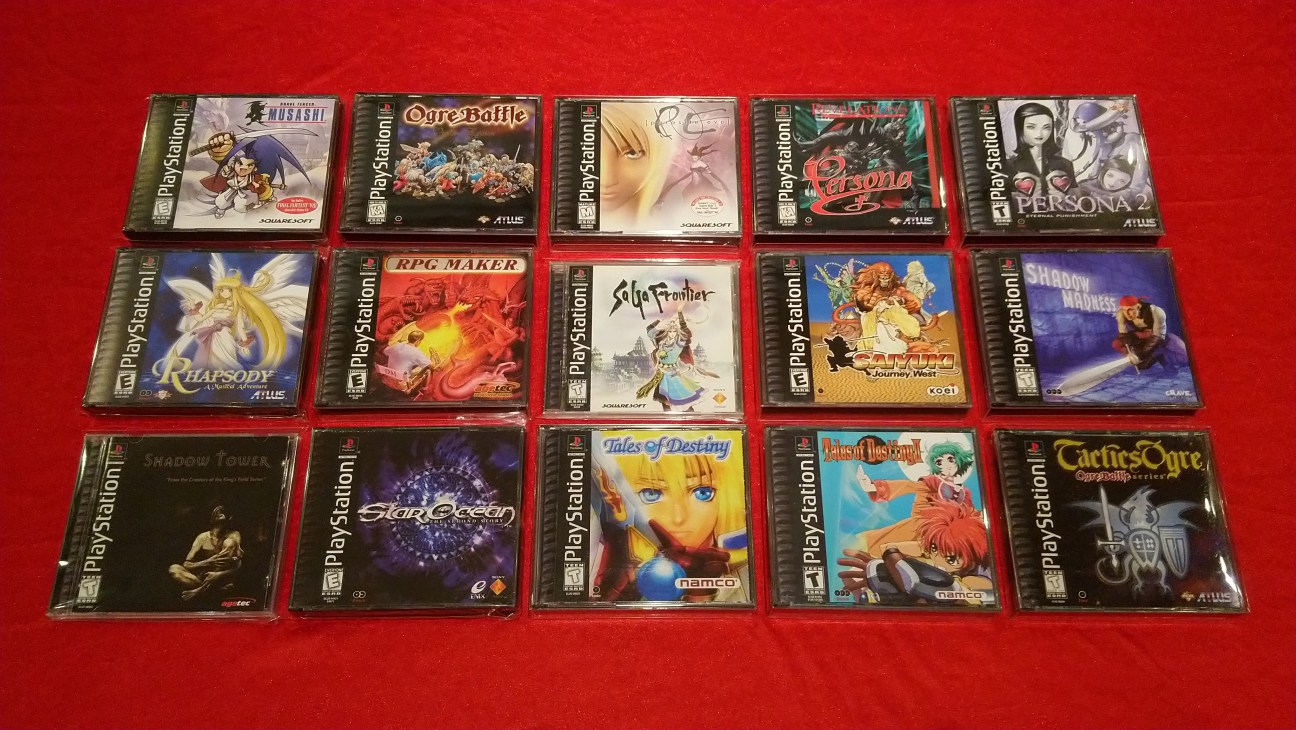 The PS1 RPG Collection