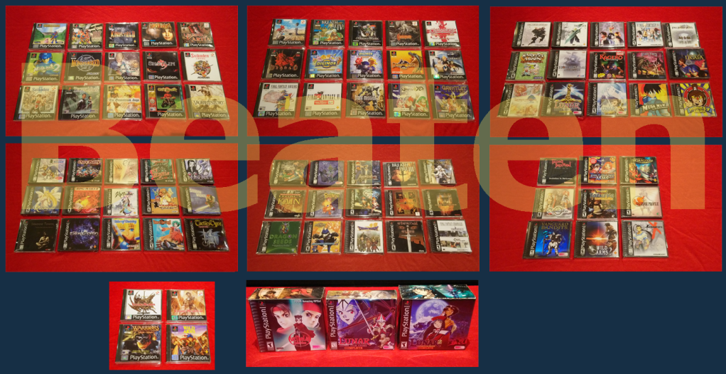 Every English PS1 RPG Beaten and ranked